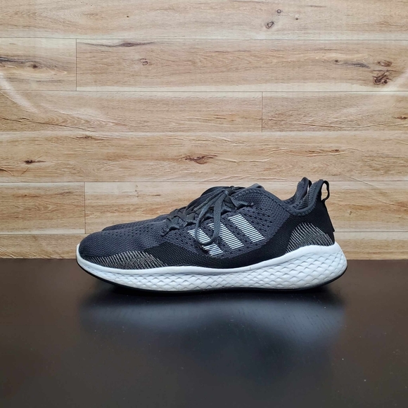adidas | Shoes | Adidas Fluidflow 2 Bounce Gray Black Shoes Mens Size 2 ...